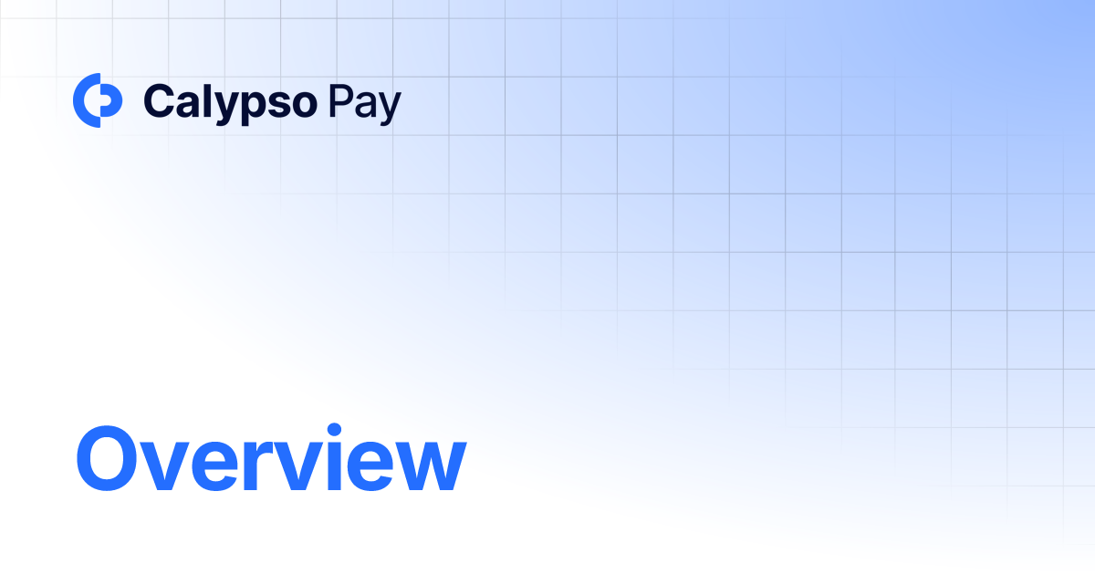 Overview | Calypso Finance Docs